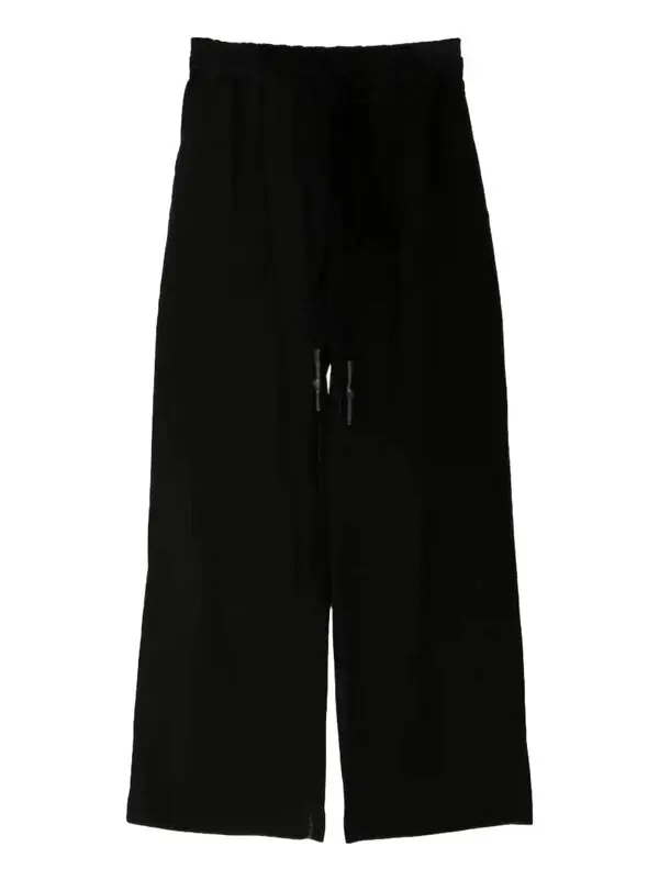 ISAAC SELLAM EXPERIENCE Cargo-striped Track Pants - Black