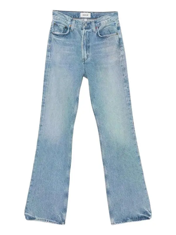 AGOLDE Leena Flared Jeans - Blue