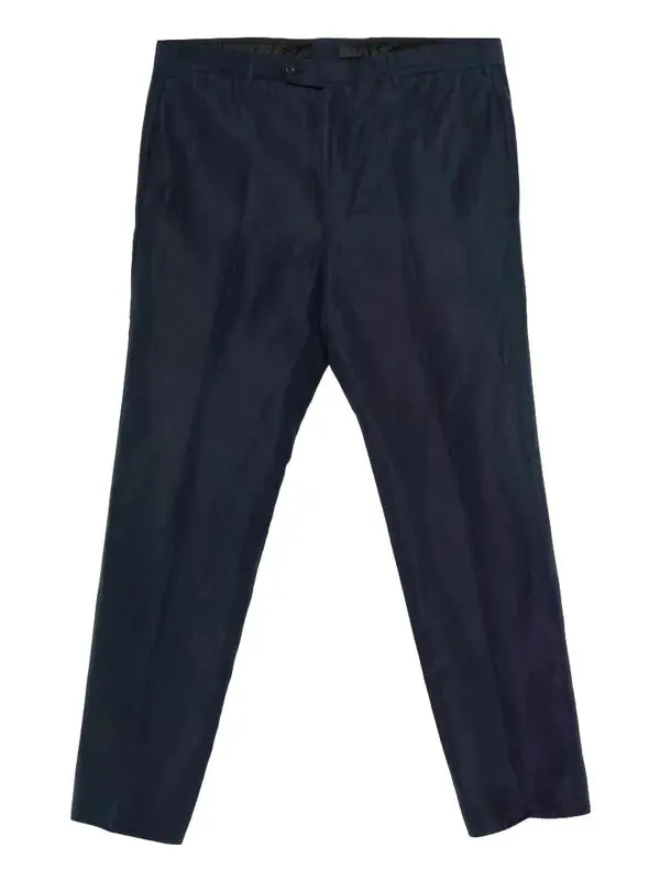 Hermès 2000s Buttoned Trousers - Blue