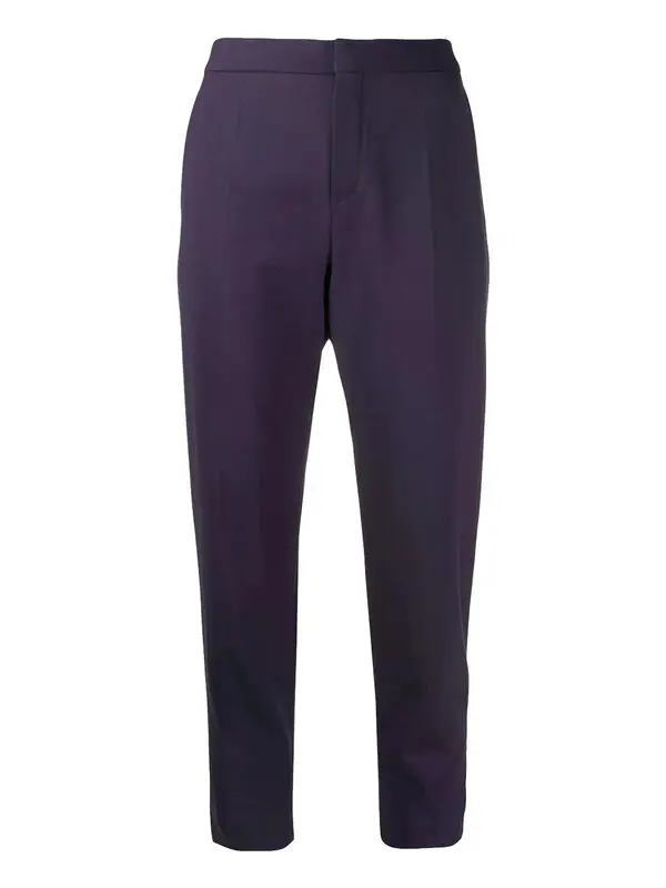 Chloé Straight-leg Trousers - Blue
