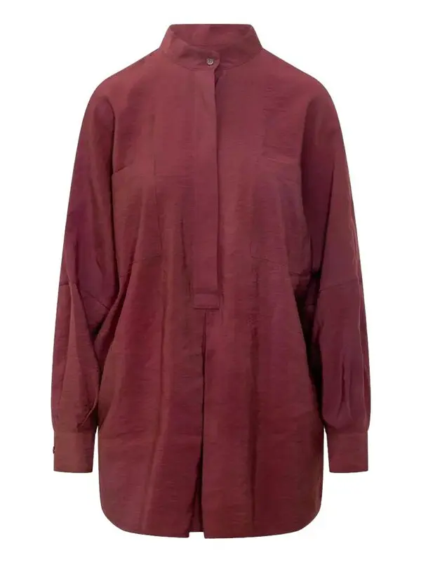 LE SULLY STUDIO Long-sleeve Blouse - Red
