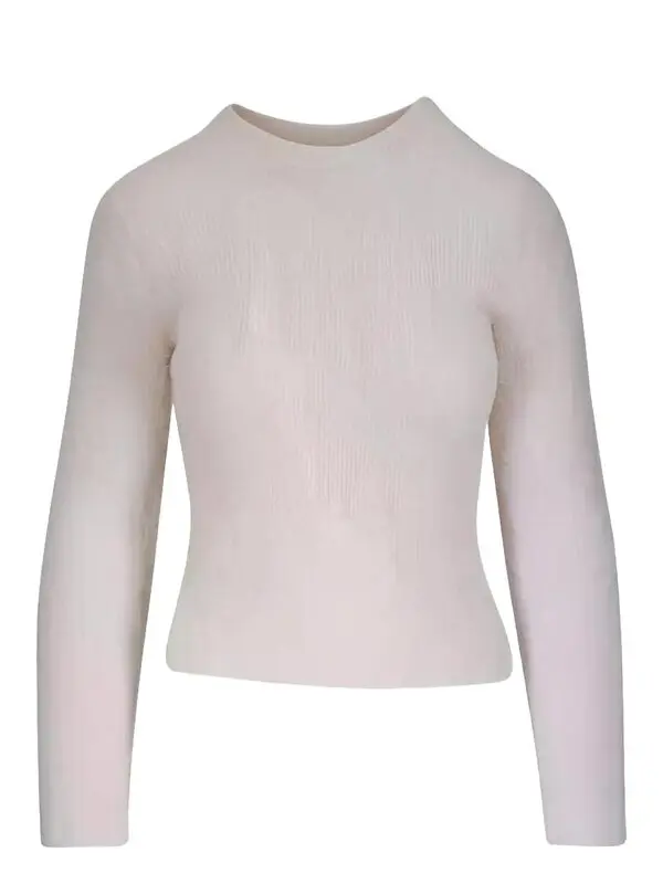 Vince Textured Knit Sweater - Neutrals