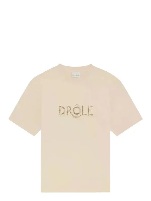 Drole De Monsieur Logo Short-sleeve T-shirt - Neutrals