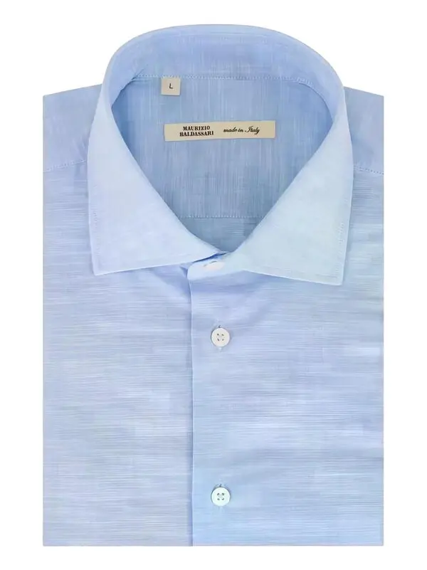 MAURIZIO BALDASSARI Cotton Shirt - Blue