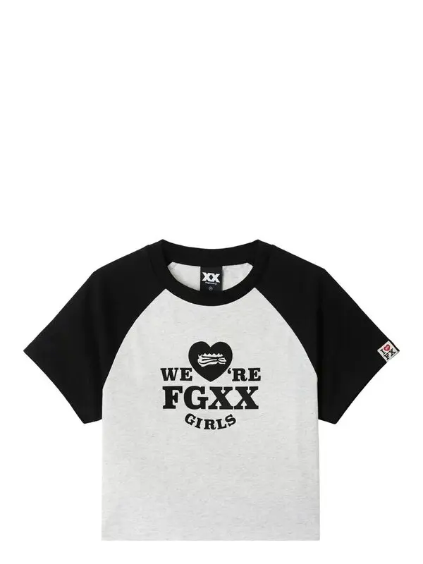 FINGERCROXX Printed Short Sleeve T-shirt - Grey