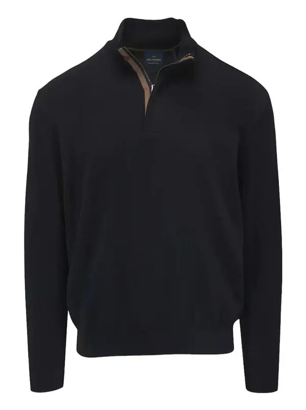 Paul & Shark Zipped Sweater - Blue