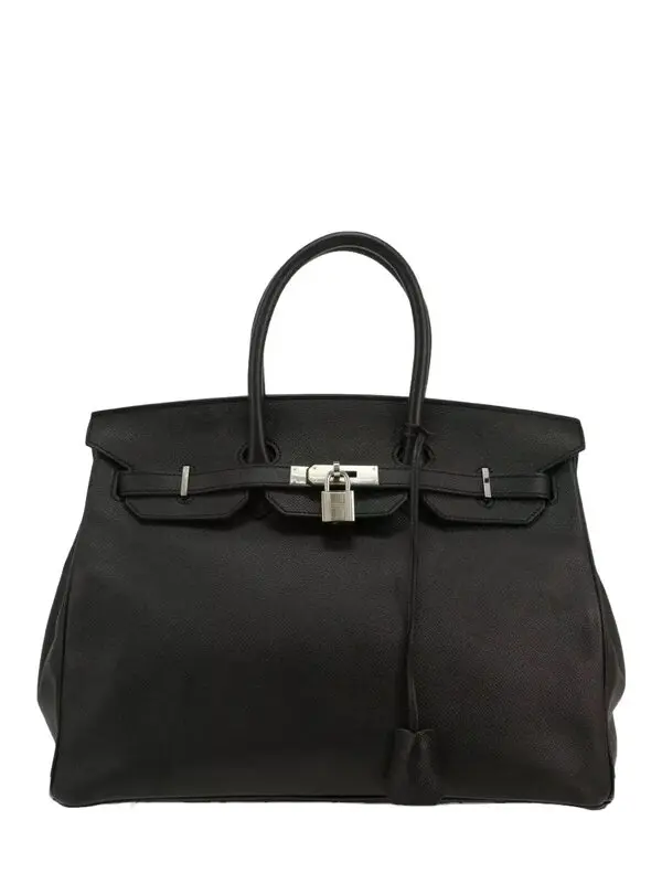 Hermès 2016 Birkin 35 Handbag - Black