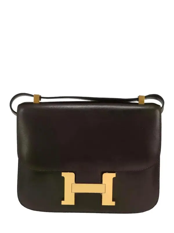Hermès 1960 Constance Handbag With Gold-tone Hardware - Brown