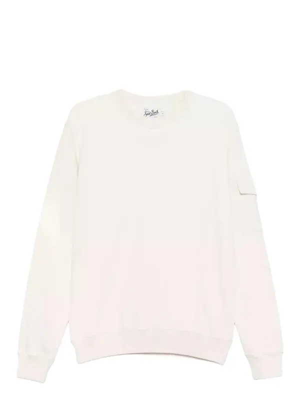 MC2 SAINT BARTH Chester Crew-neck Sweater With Pocket - Neutrals