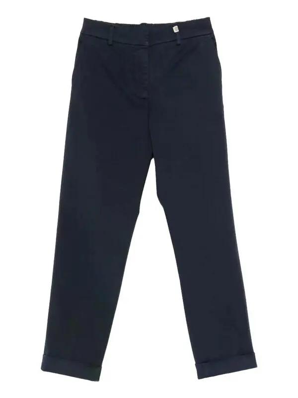 TELERIA ZED Alessia Cuffed Trousers - Blue