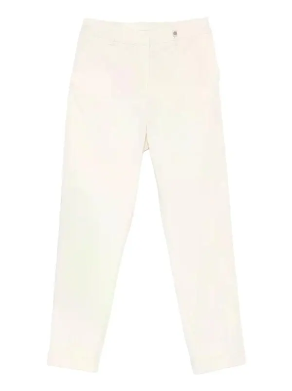TELERIA ZED Turn-up Trousers - Neutrals