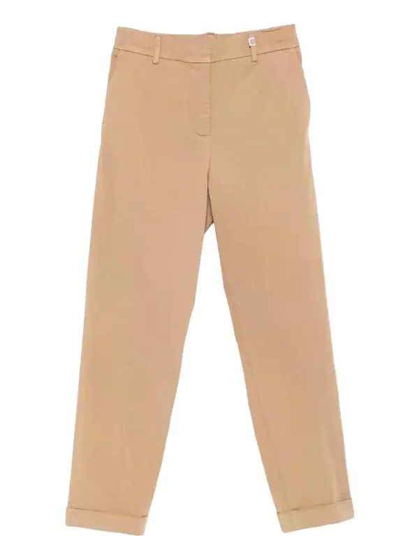TELERIA ZED Alessia Cuffed Trousers - Brown