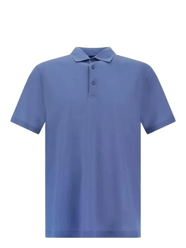 Herno Cotton Polo Shirt - Blue