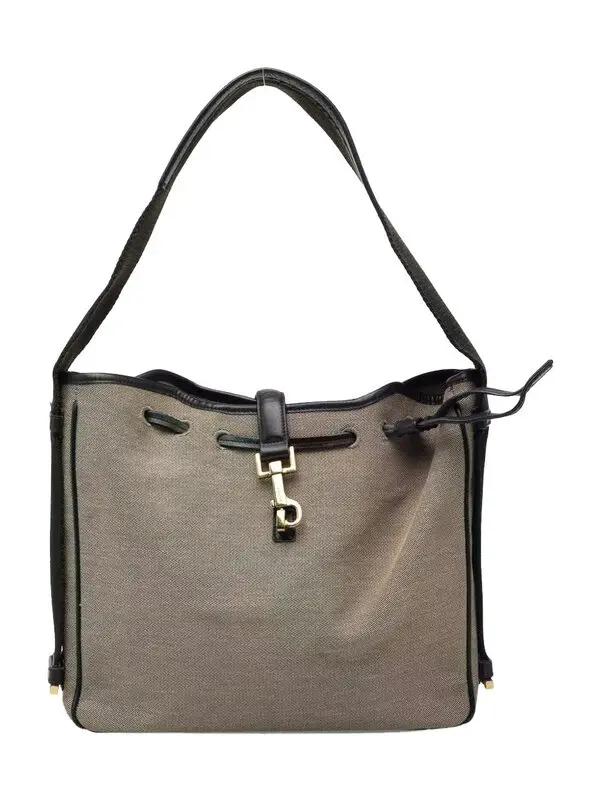 Gucci Jackie Drawstring Shoulder Bag - Black