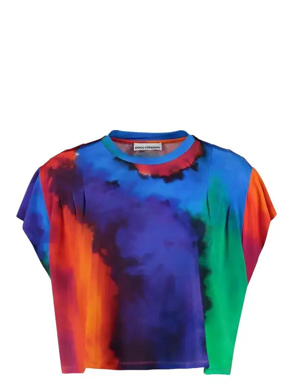 Rabanne Round-neck T-shirt - Blue