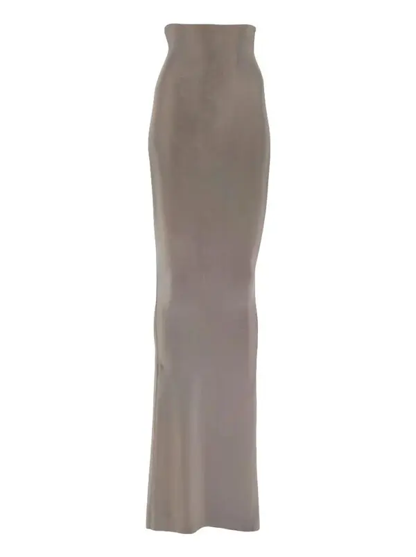 Rick Owens Dirt Coda Maxi Skirt - Grey