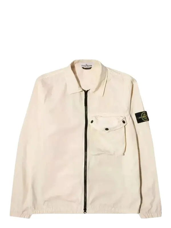Stone Island Compass-badge Overshirt - Neutrals
