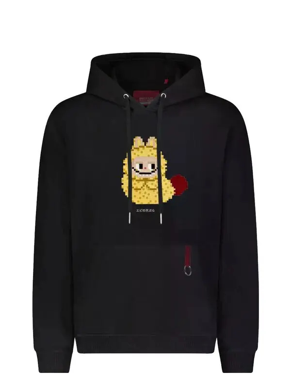 MOSTLY HEARD RARELY SEEN 8-BIT Monster-print Hoodie - Black