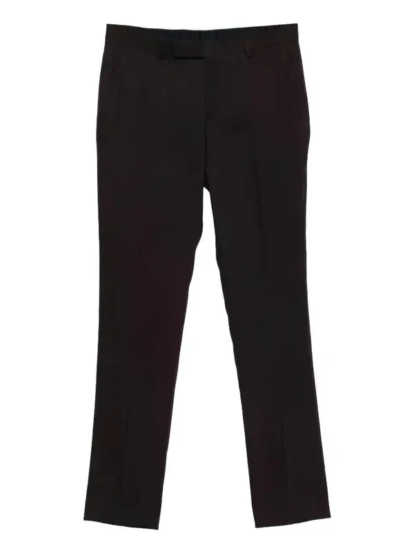 Paul Smith Concealed-closure Trousers - Brown