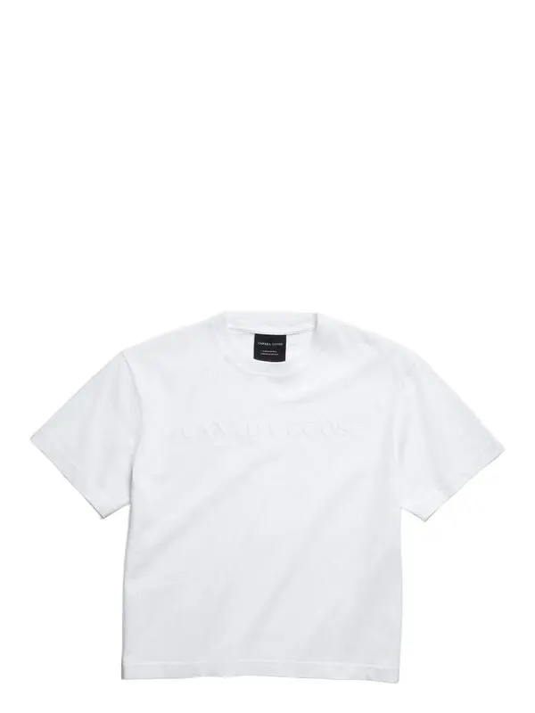 Canada Goose Roam Embroidered T-shirt - Optic White