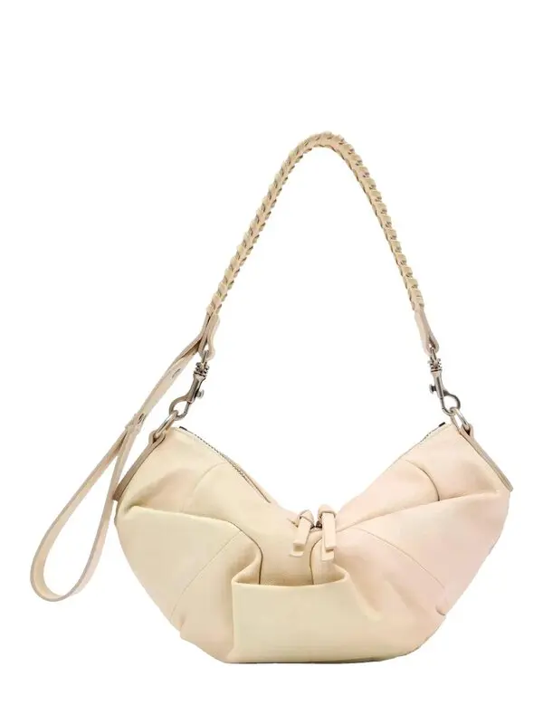 VIVIENNE WESTWOOD Agnes Orb Braided Shoulder Bag - Neutrals