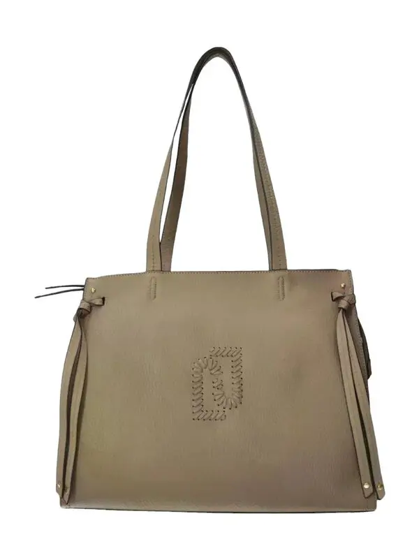 Liu Jo Embossed Shopping Tote - Neutrals