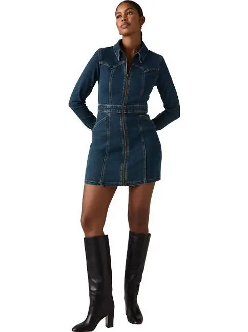 LEVI'S Retro Denim Mini Dress - Dolly Pardon Me