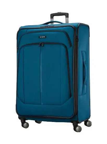 SAMSONITE Ascella 4 Softside Expandable 29" Checked Spinner - Cerulean Blue