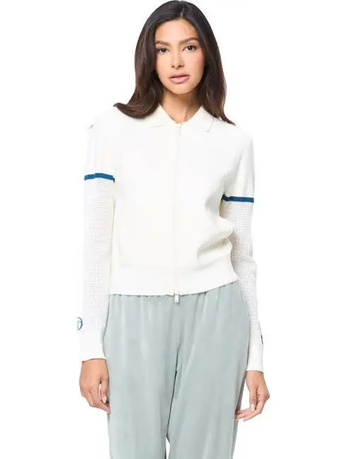 SERGIO TACCHINI Nota Knit Jacket - Gardenia