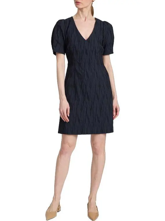 Santorelli Bianca Shift Mini Dress - Midnight