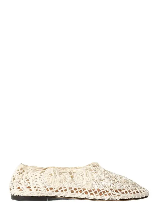 ODISSI Ballet Flats Iris - White