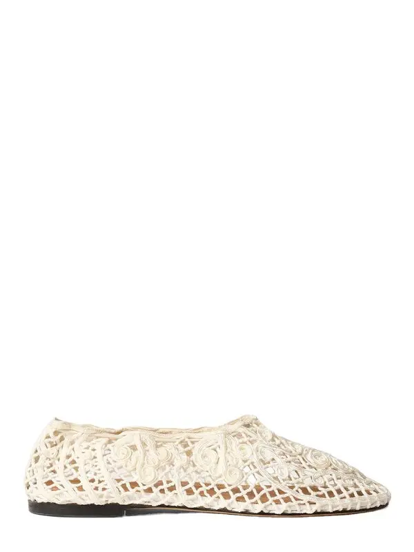 ODISSI Ballet Flats Iris - White