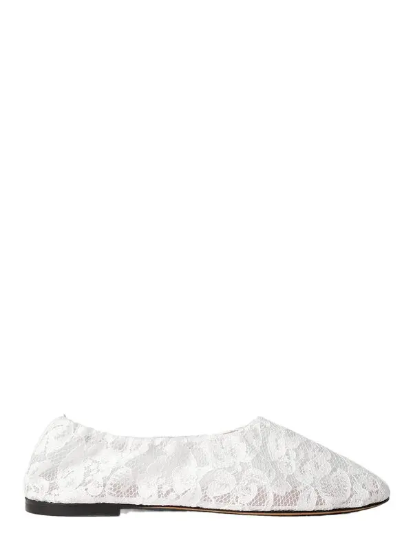 ODISSI Aicha Ballet Flats - White