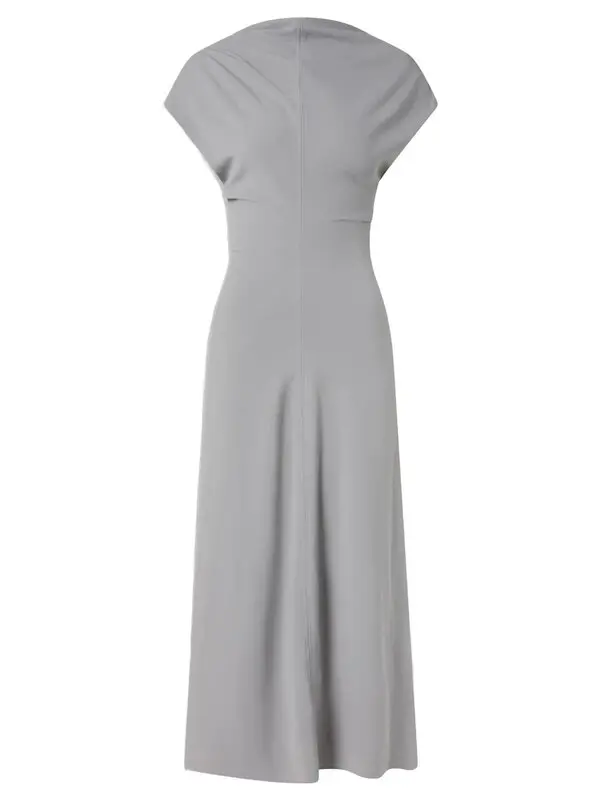LEONÍ Floyd Draped Waist Dress - Hazel