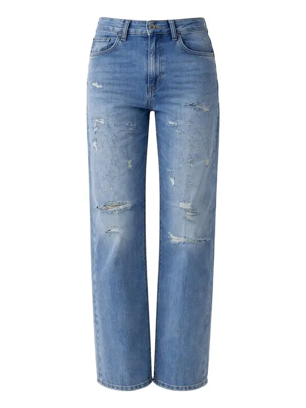 HAIKURE Winny Broken Celestial Jeans - Washed Blue