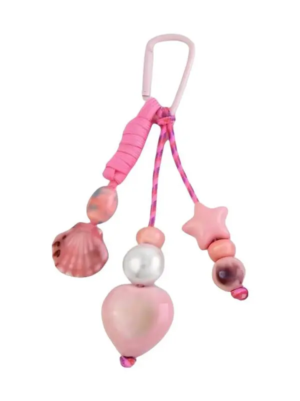 MACRAE & CO. Seashells Bag Charm - Pink