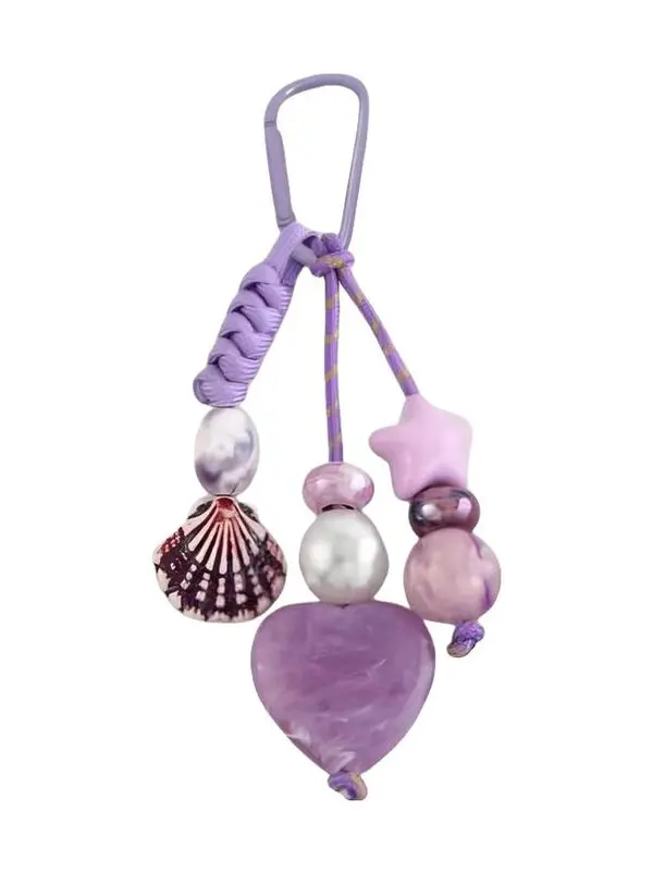 MACRAE & CO. Seashells Bag Charm - Purple