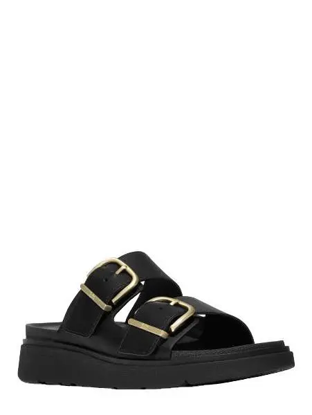 Fitflop Buckle Two-bar Sandal - Black