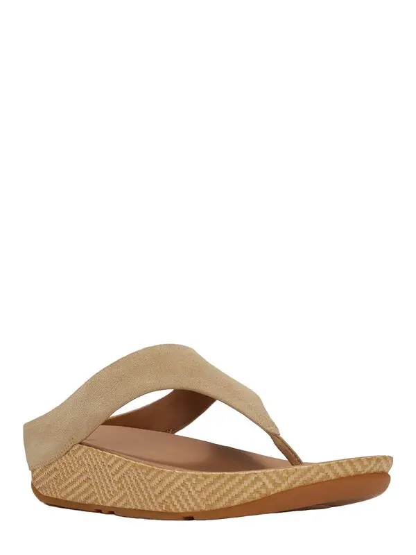 Fitflop Lulu Lux Graphic Tp Sandal - Cappuccino