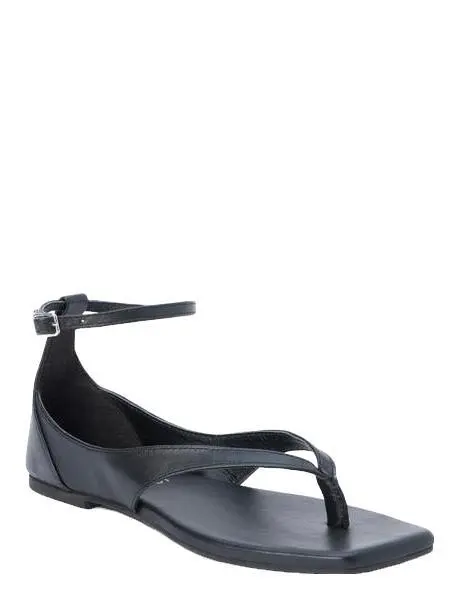 Matisse Kerry Ankle Strap Sandal - Black Leather