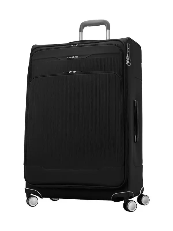 SAMSONITE Silhouette 18 30-inch Expandable Checked Spinner - Black