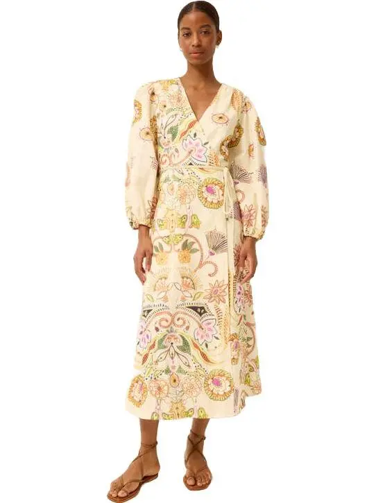 MARIE OLIVER Everette Wrap Dress - Haven