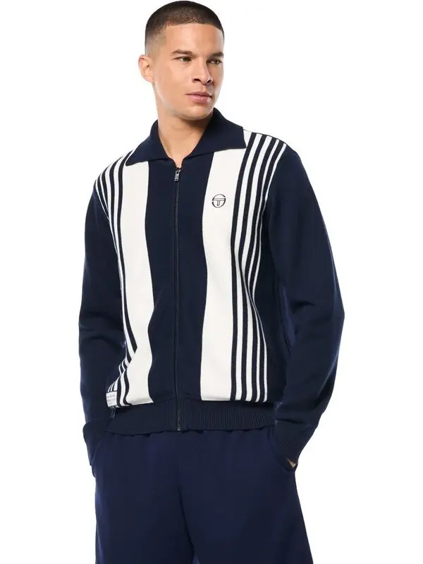 SERGIO TACCHINI Cipri Knit Cardigan - Maritime Blue