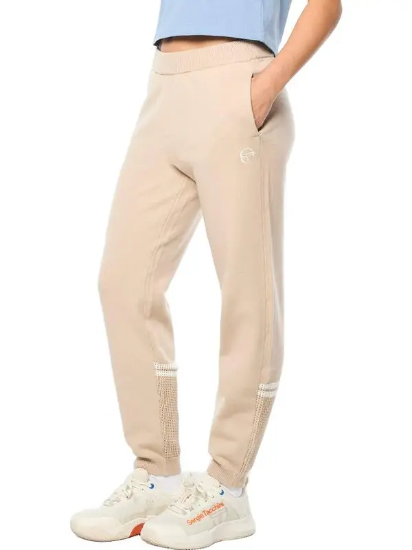 SERGIO TACCHINI Zeta Track Pants With Stripe Accents - Humus
