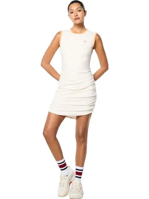 SERGIO TACCHINI Edda Terry Toweling Dress - Gardenia