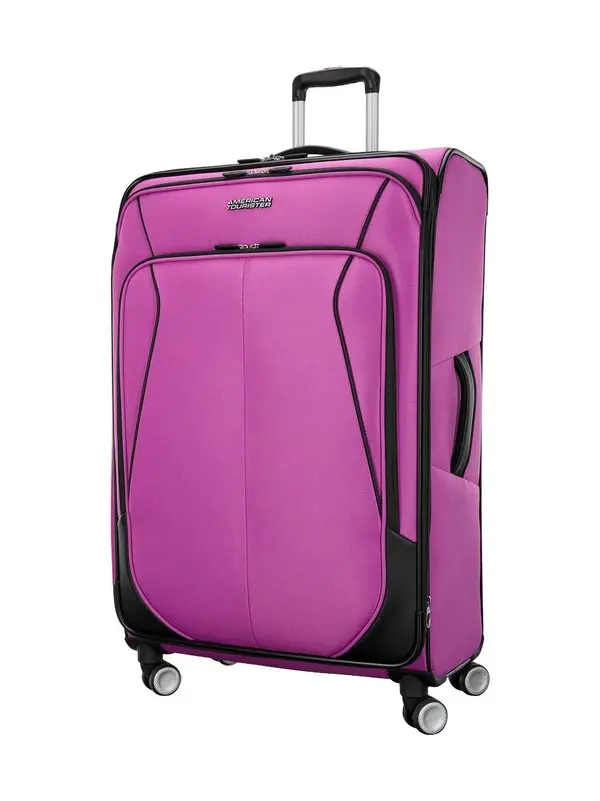 AMERICAN TOURISTER 4 Kix 3.0 Softside 28" Checked Spinner - Hyper Violet