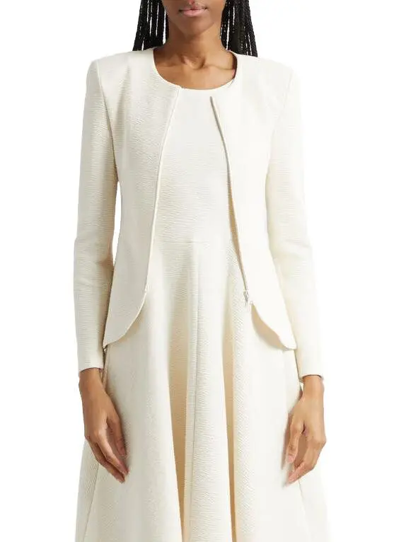 Giorgio Armani Jersey Jacket - Solid White