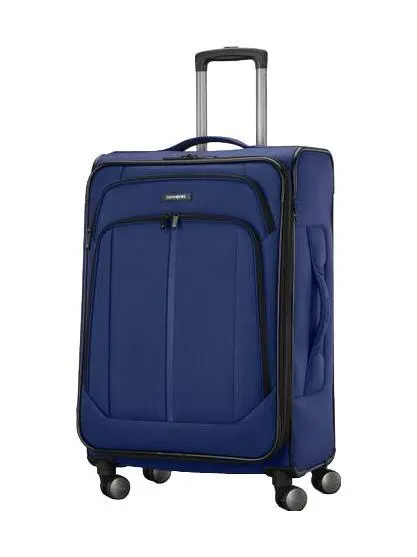 SAMSONITE 25" Expandable Checked Spinner - Dusk Purple