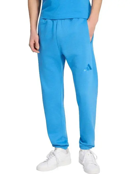 Adidas All Szn Fleece Regular Tapered Pants - Ray Blue