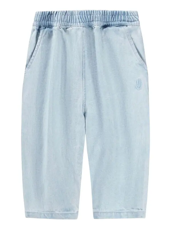 MOLO Sois Woven Organic Cotton Pants - Blue